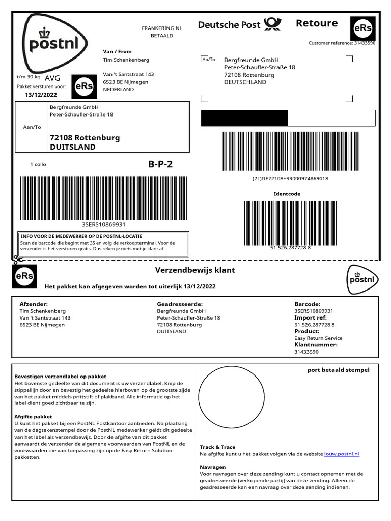 Return Label 1 | PDF