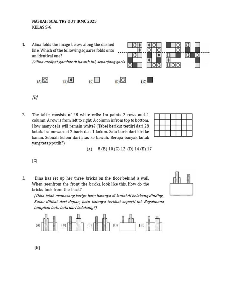 Ns To Ikmc Kelas 5-6-2 | PDF