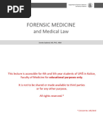 Stages of Post Mortem Lividity and Putrefaction of The Body | PDF ...