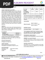 Serum Albumin Estimation Using BCG Method | PDF | Medical Specialties | Clinical Medicine