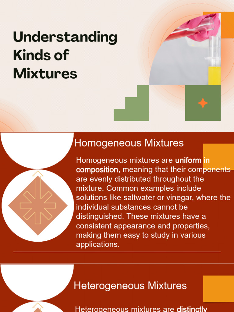 Understanding Mixtures: Uniform vs. Distinct | PDF