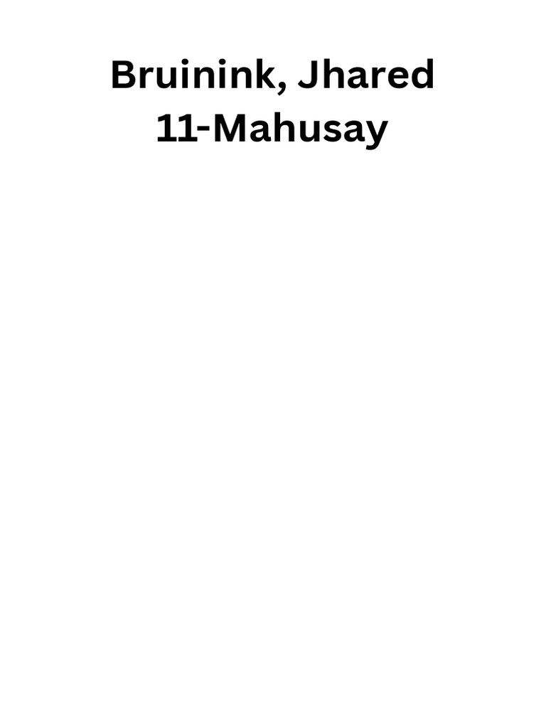 Bruinink, Jhared 11-Mahusay - 20250714 - 070543 - 0000 | PDF