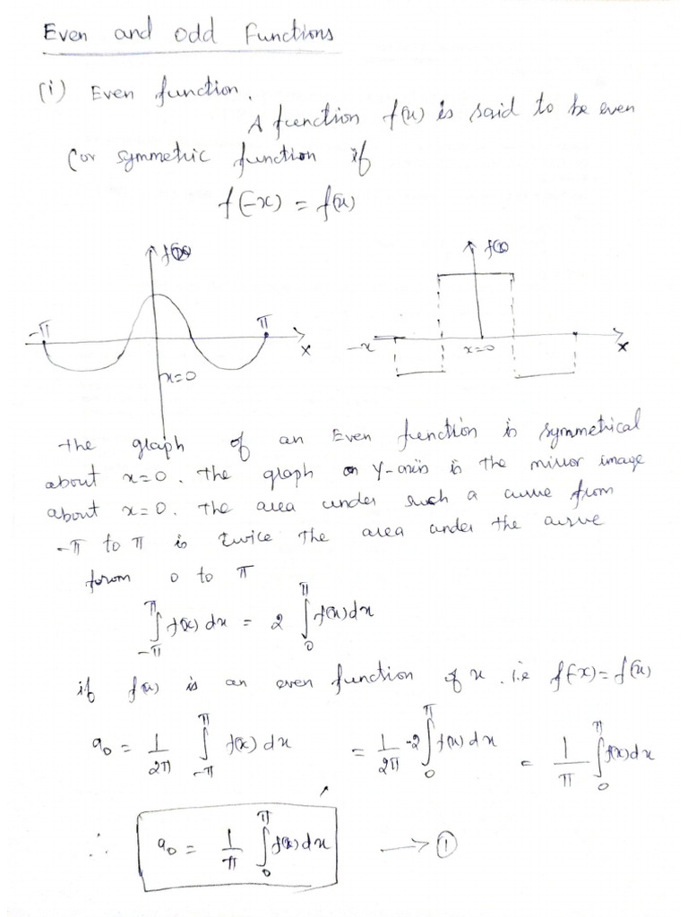 ODD and Even Function | PDF