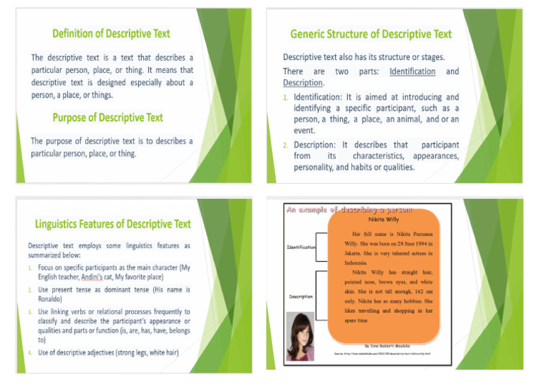 Descriptive Text | PDF