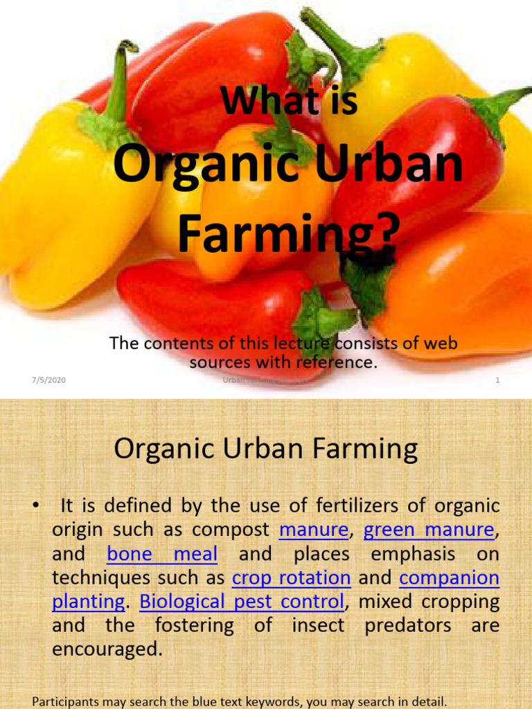 Organic Farming Basics for Class 12 | PDF | Organic Farming | Agriculture