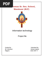 SST Front Page Design Project | PDF