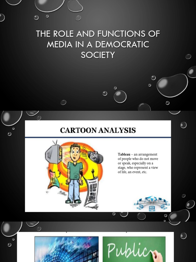 The Role and Functions of Media in A Democratic Society | PDF