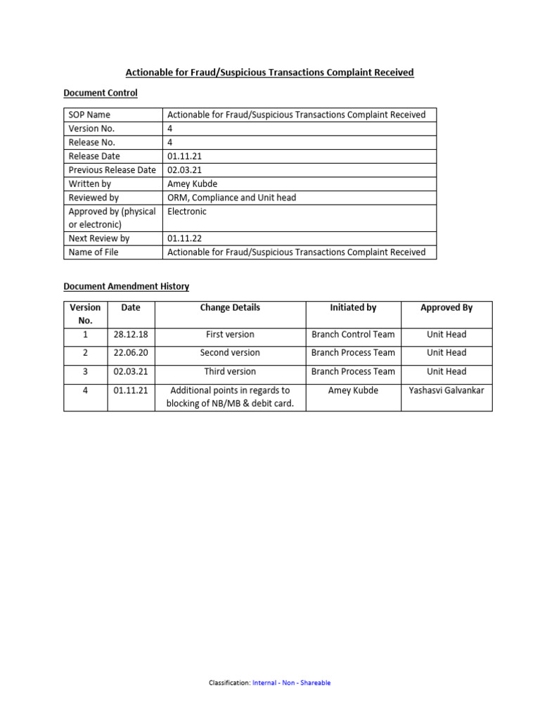 Handling NPCI Credit Card Complaints | PDF | Debit Card | Complaint