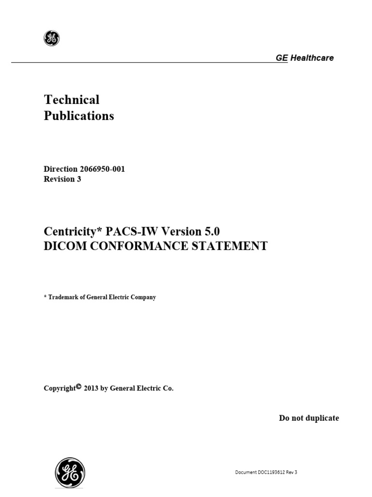 Centricity PACS | PDF | Computing