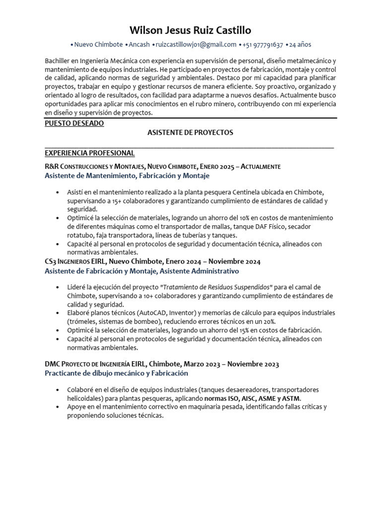 CV-V9T Merged | PDF | Ingeniería