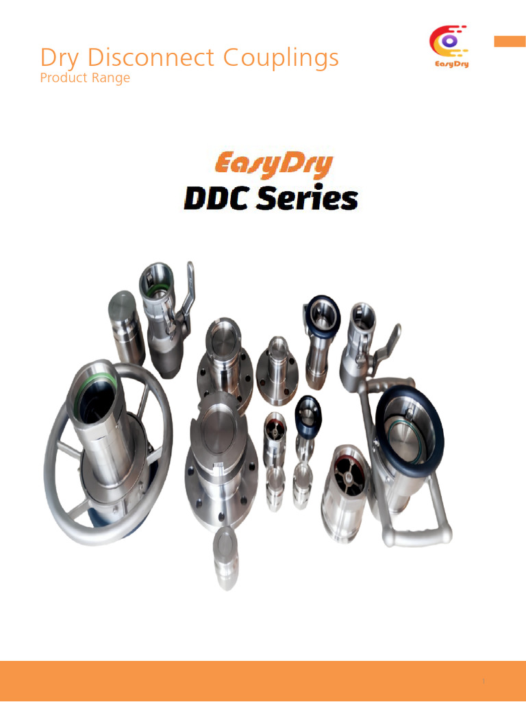 EasyDry Dry Disconnect Couplings Guide | PDF | Chemical Substances ...