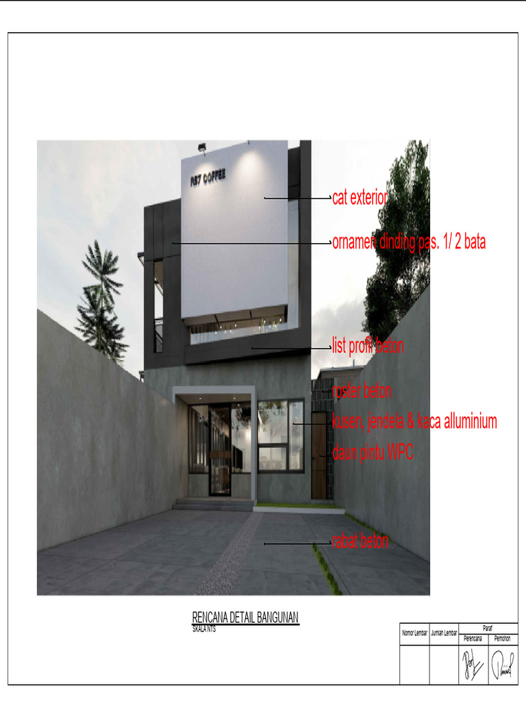 Rencana Detail Bangunan | PDF