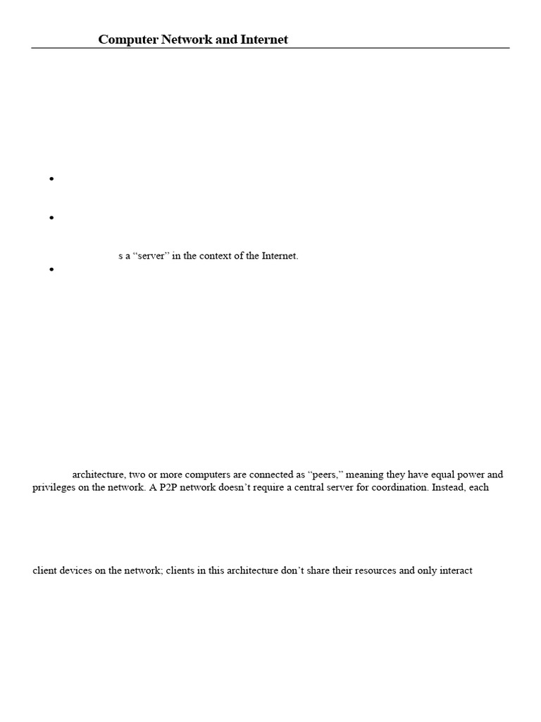 Introduction To Computer Application - Lecture 3 | PDF | Computer Network | Osi Model