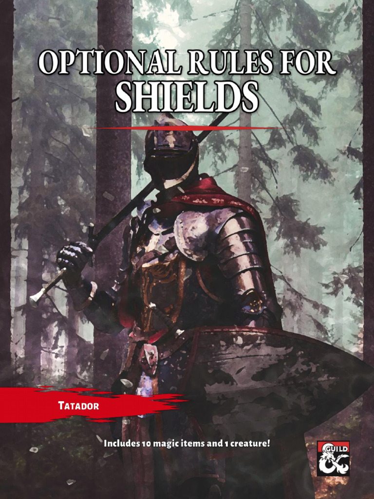 D&D Shield Variants and Protectors | PDF | Shield | Dungeons & Dragons