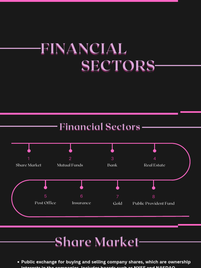 Overview of Key Financial Sectors | PDF | Exchange Traded Fund | Insurance