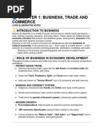 Class 11 BST Notes | PDF | Business | Partnership
