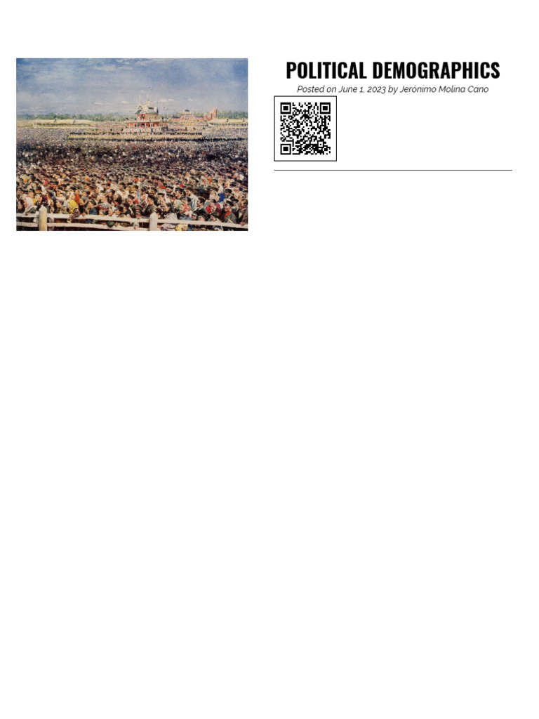 Political Demographics | PDF
