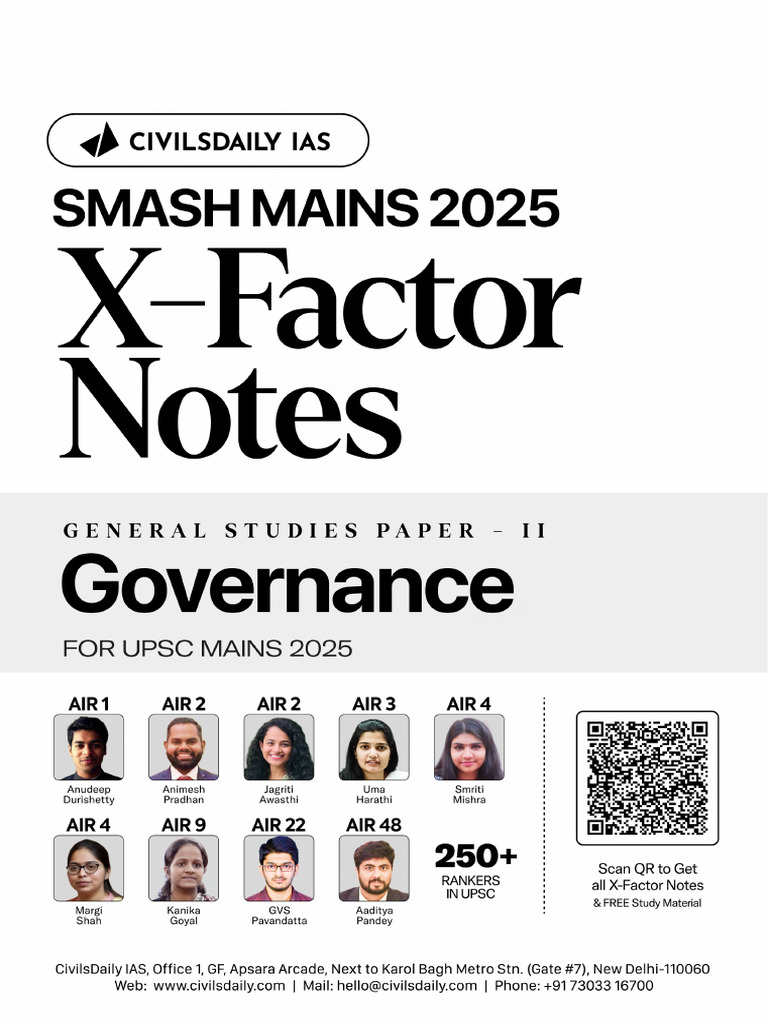 CD X-Factor Governance | PDF | Governance | Accountability