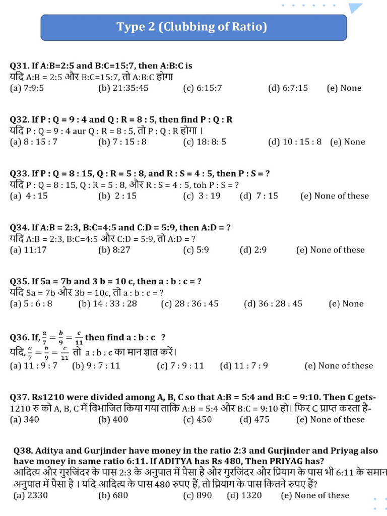 Ratio and Proportion Complete PDF_page-0008 | PDF