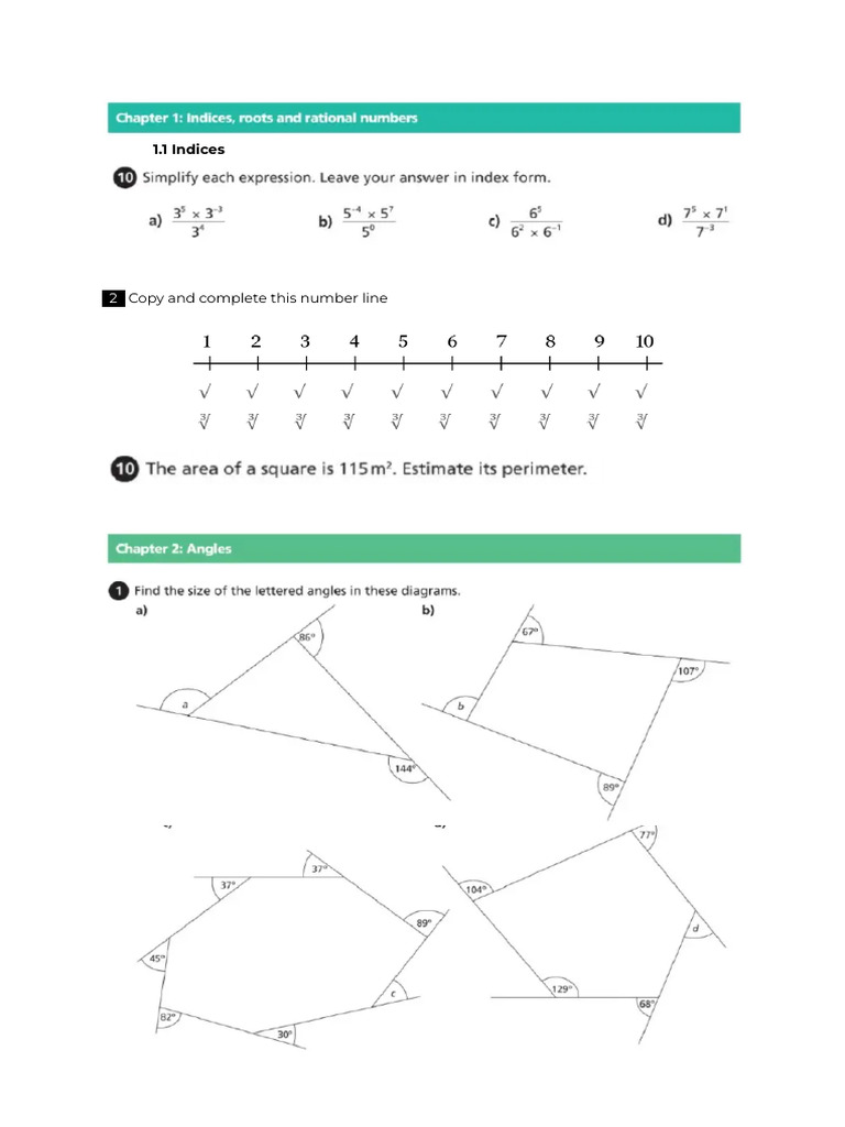 Math Checkpoint Practice | PDF