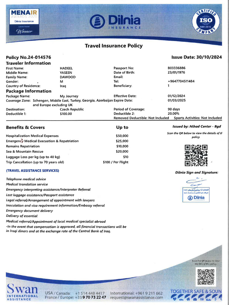 Hadeel Insurance | PDF