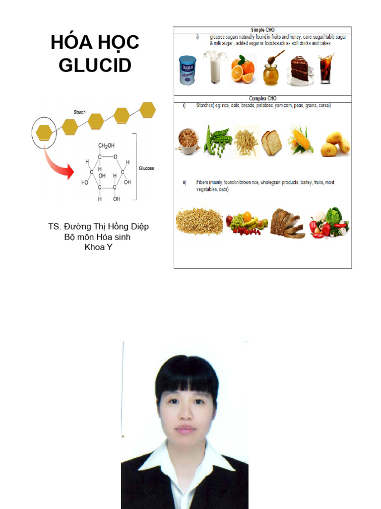1. Hoá Học Glucid | PDF