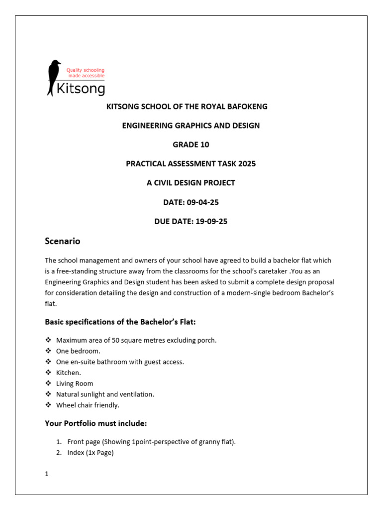 Grade 10 PAT 2025 | PDF