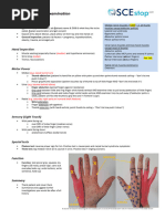 Hand and Wrist Examination OSCE Checklist Geeky Medics | PDF ...