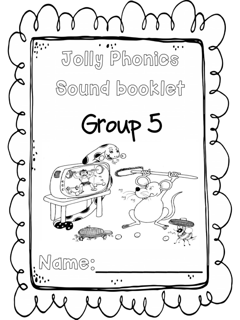 Group 5 Sound Booklet Activities | PDF