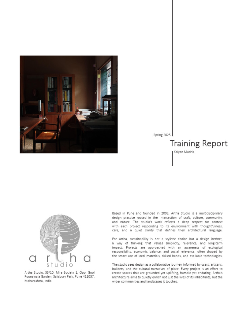 Artha Studio: Design Practices Overview | PDF | Design