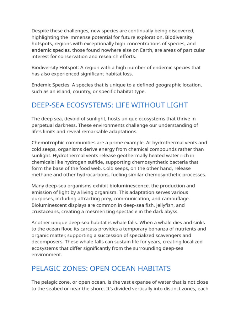 Ocean Research Study Notes-21 | PDF