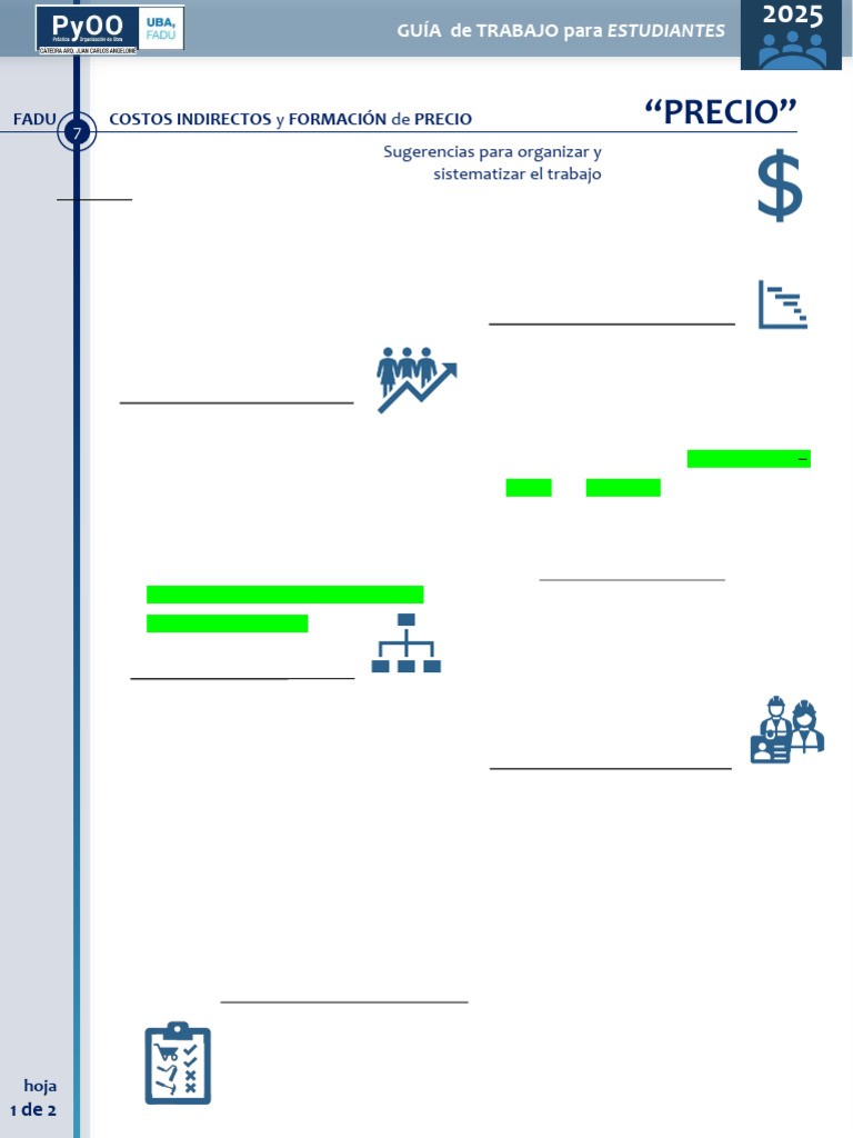PyOO 2025 Est - A06-PRECIO Guia Didactica | PDF | Business | Economias