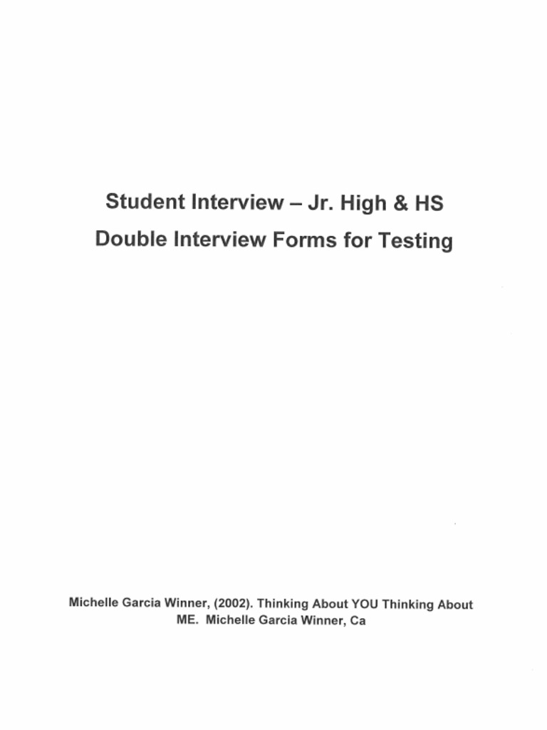 Double Interview | PDF