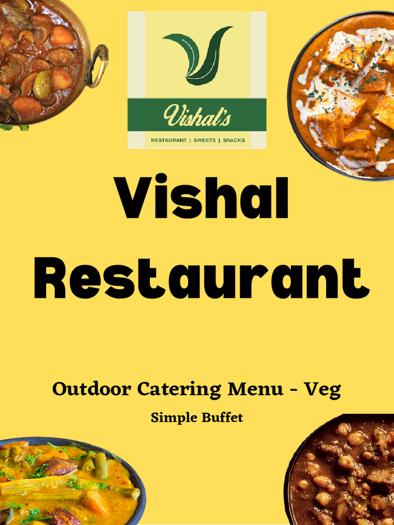 Outdoor Catering Menu | PDF