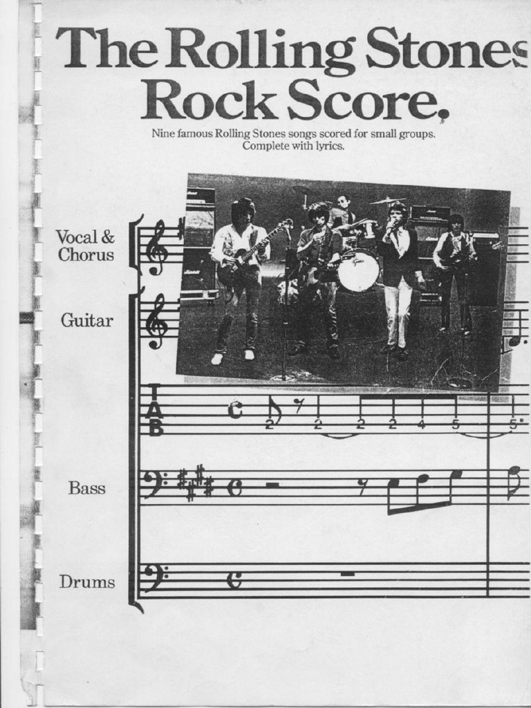 The Rolling Stones - Rock-Score | PDF