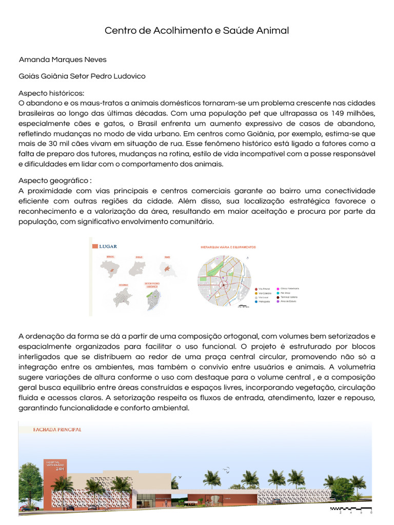 AED de Projeto Conteúdo | PDF | Cães | Vida