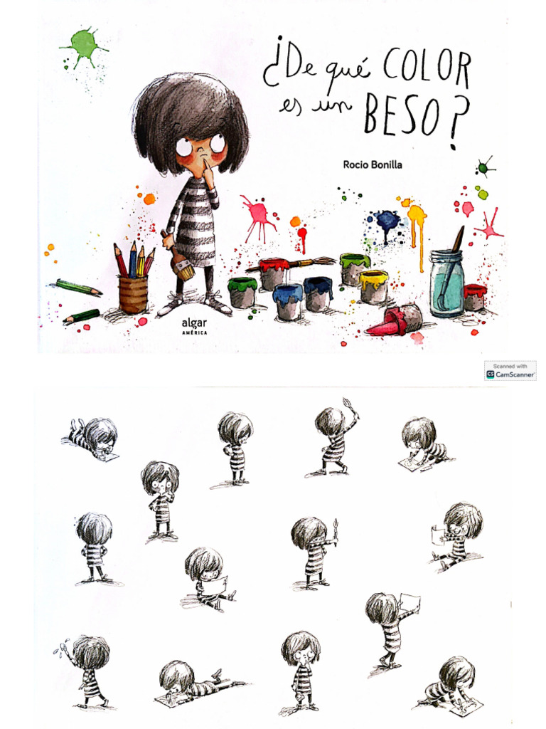 De Qué Color Es Un Beso | PDF