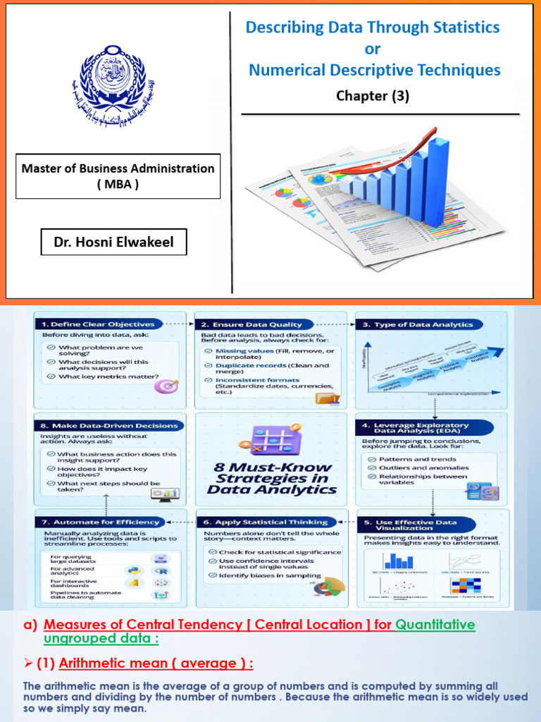 Central Tendency Measures Explained | PDF | Mode (Statistics) | Analysis
