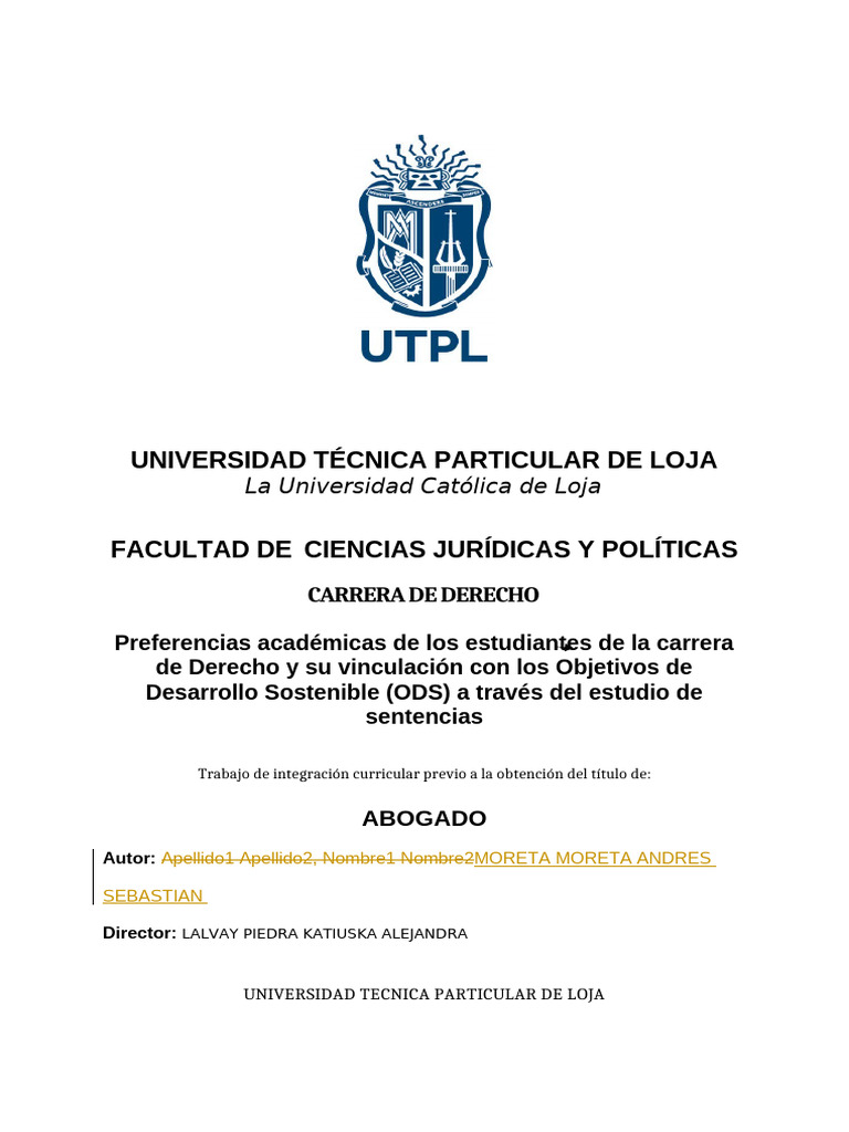 Avance Final Andres Sebastian Moreta Moreta 1 | PDF | Sustentabilidad ...