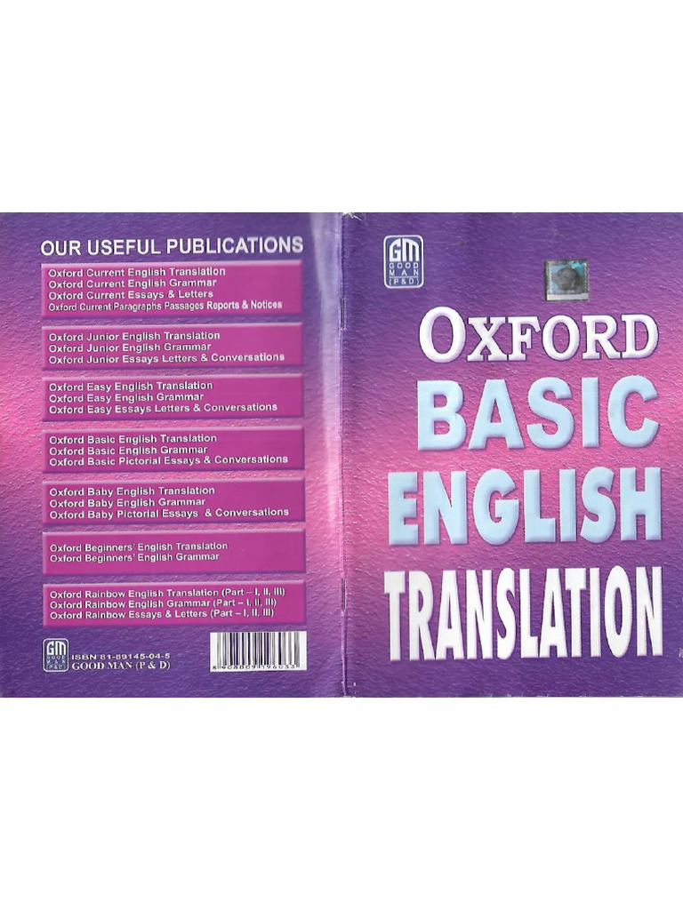 Basic English Translation 1 | PDF