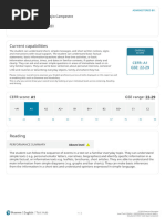 WIOA ABE ESL EFLs CASAS Score Ranges | PDF | English As A Second Or ...