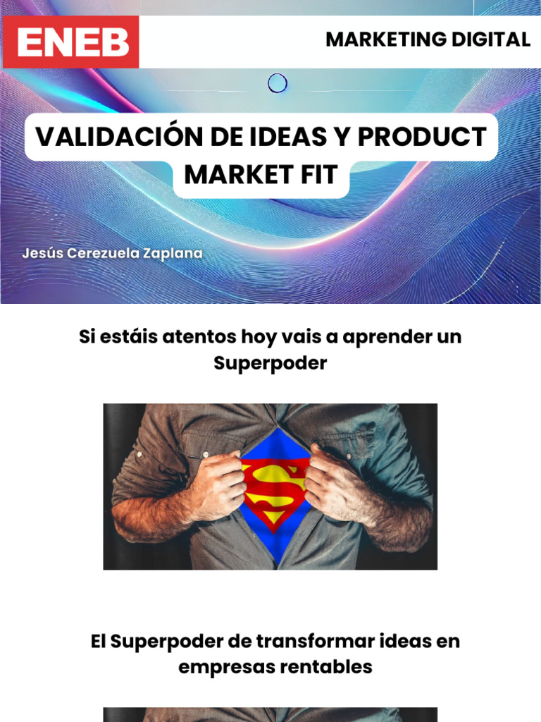 Validación Rápida de Ideas de Negocio | PDF | Iniciativa empresarial ...