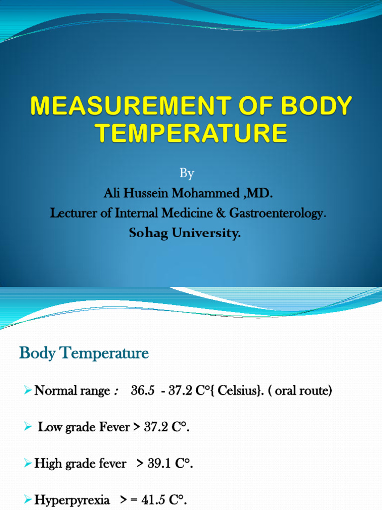 IPC-Body Temperature | PDF