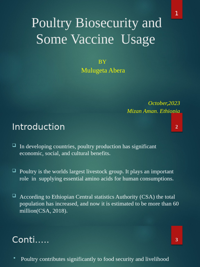 FSR Training Material Biosecurity | PDF | Vaccines | Poultry Farming