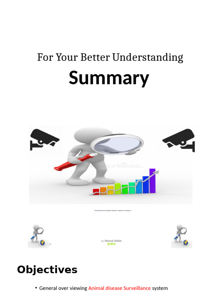 Animal Disease Surveillance Overview | PDF | Human Diseases And ...