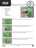 Wocket in My Pocket Craft Template | PDF