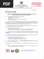 Medical Allowance Annex A | PDF