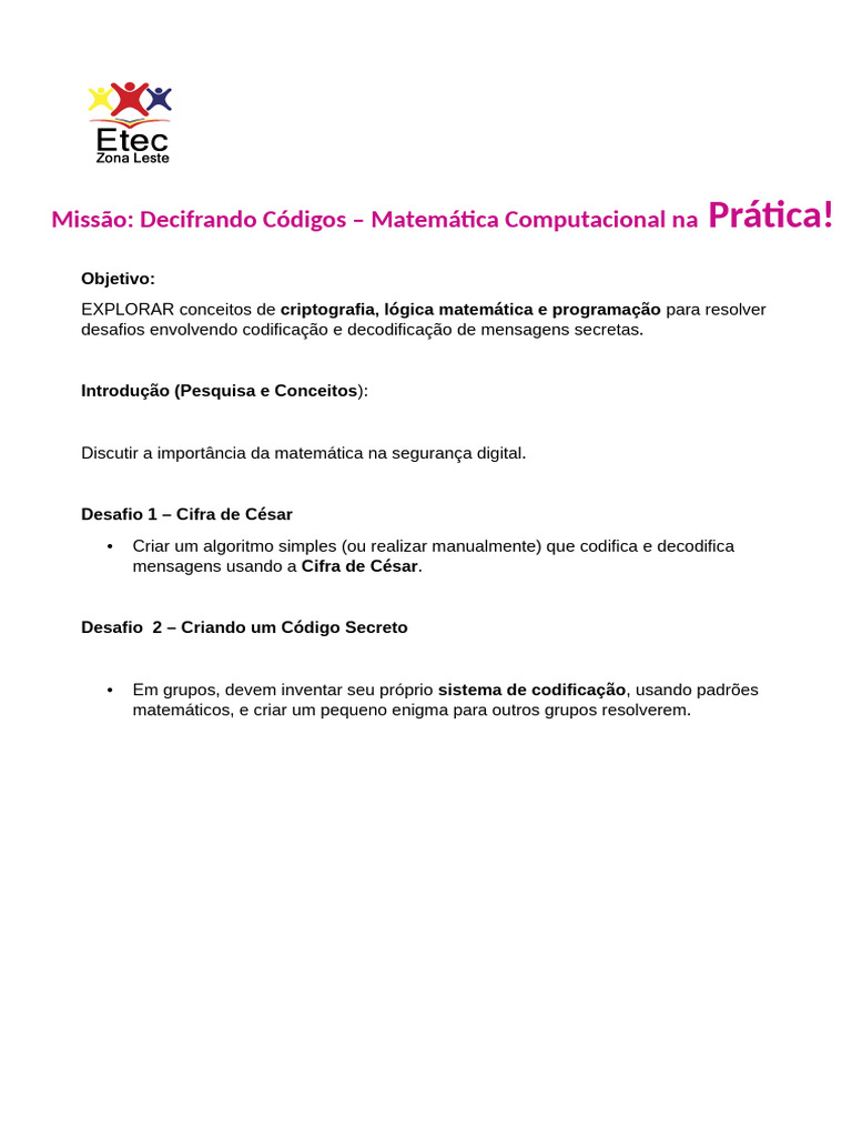 Atividade Matematica Computacional | PDF
