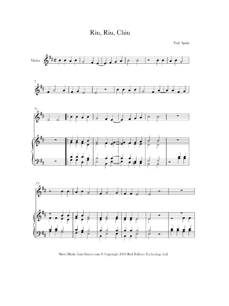 Riu Riu Chiu | PDF