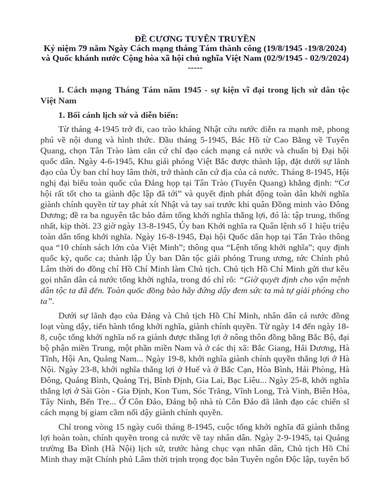 De Cuong Tuyen Truyen Quoc Kha638610346084458530 | PDF